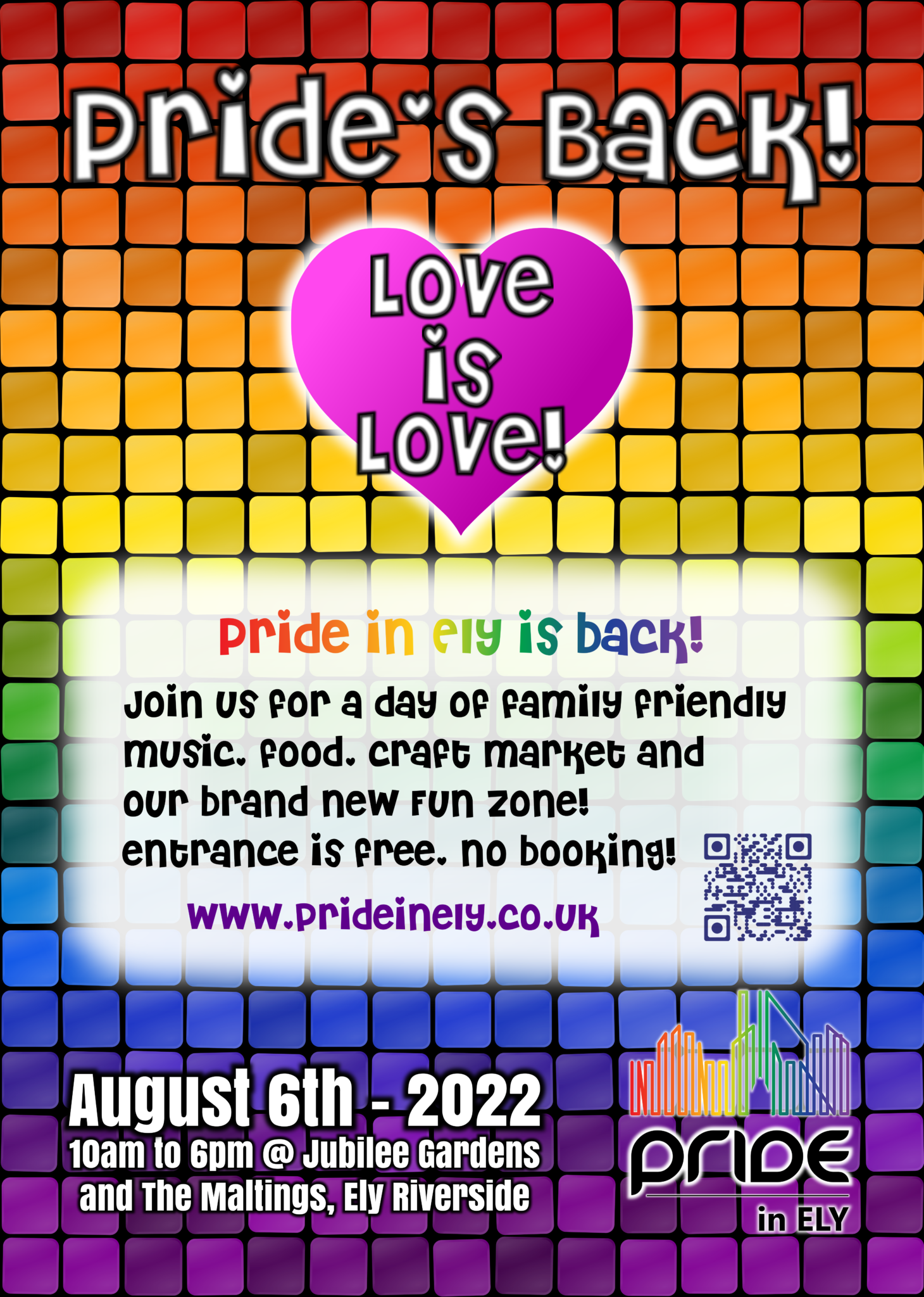 Pride in Ely (Free Day Event) – Pride in Ely, Cambridgeshire