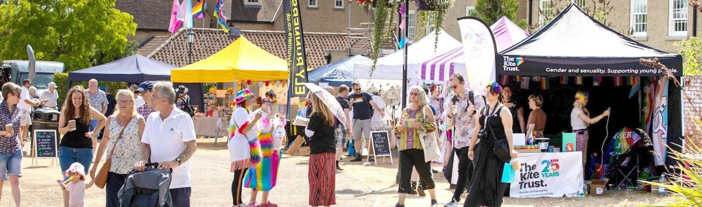 Stalls – Pride in Ely, Cambridgeshire